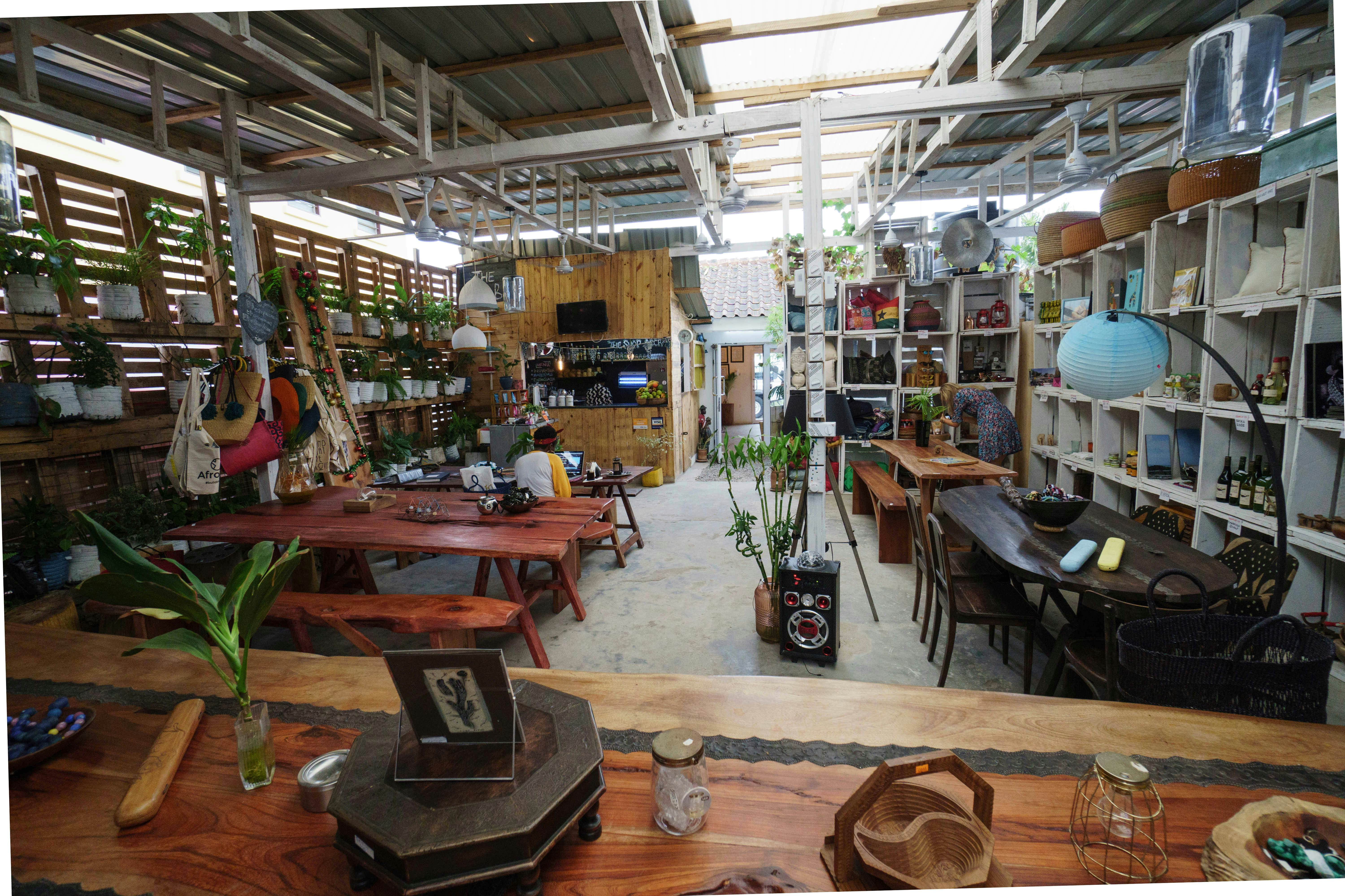 The Shop Accra on Postcard