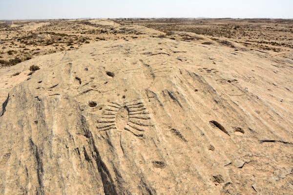 Explore Qatar's eerie Al Jassasiya rock carvings – Lonely Planet ...