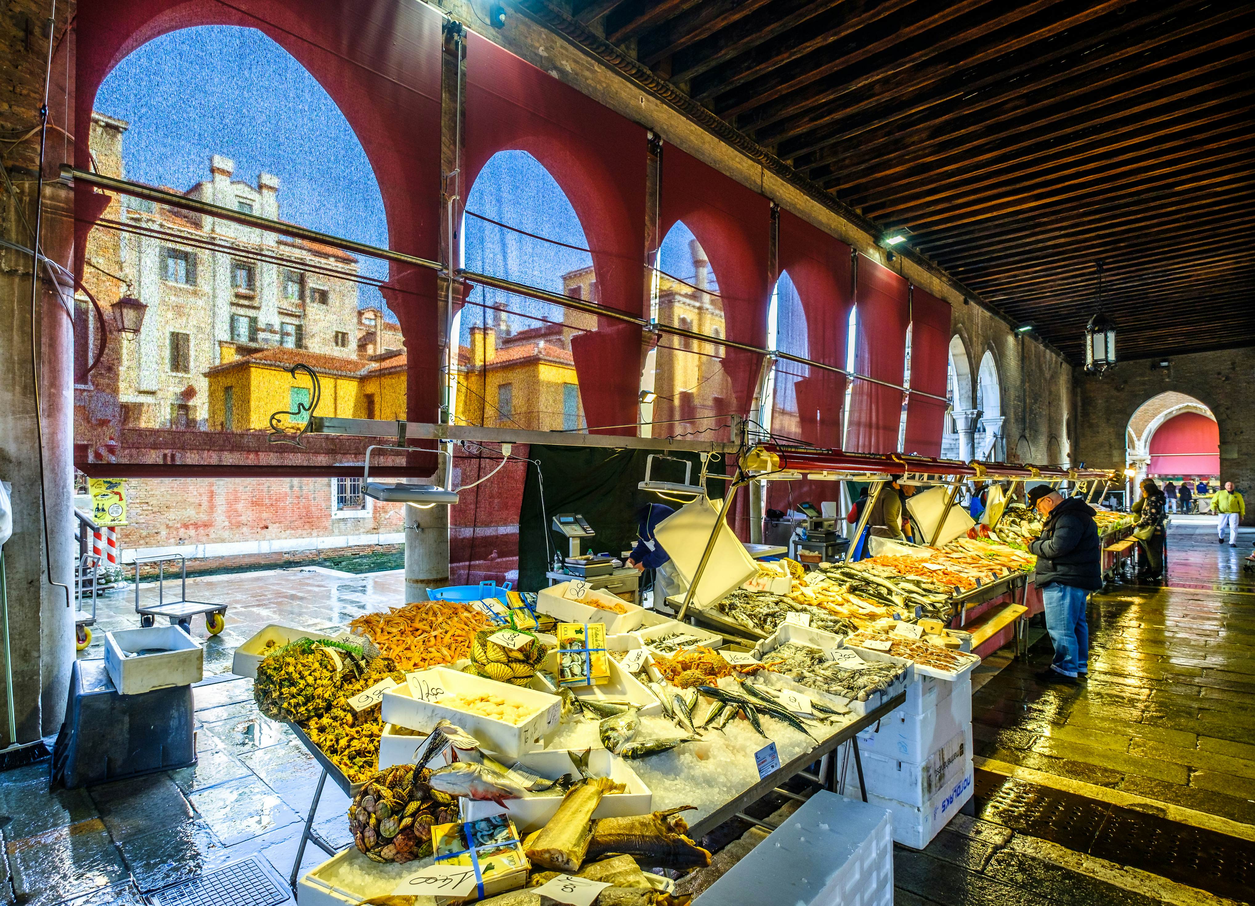 Rialto Market Venice Italy