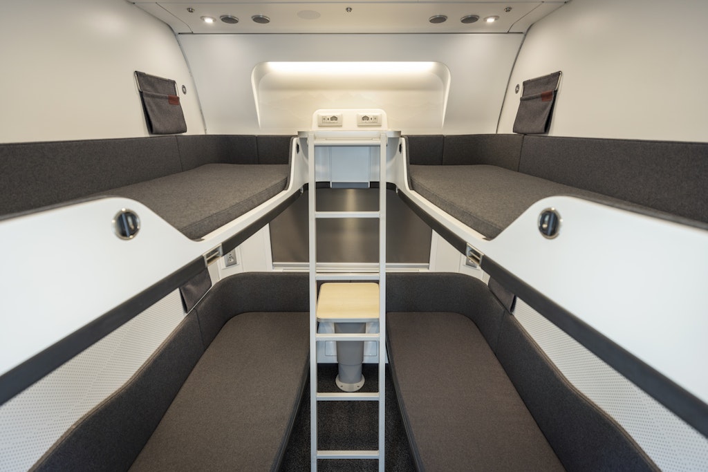 Inside the mini cabins on the Nightjet sleeper train - Lonely Planet