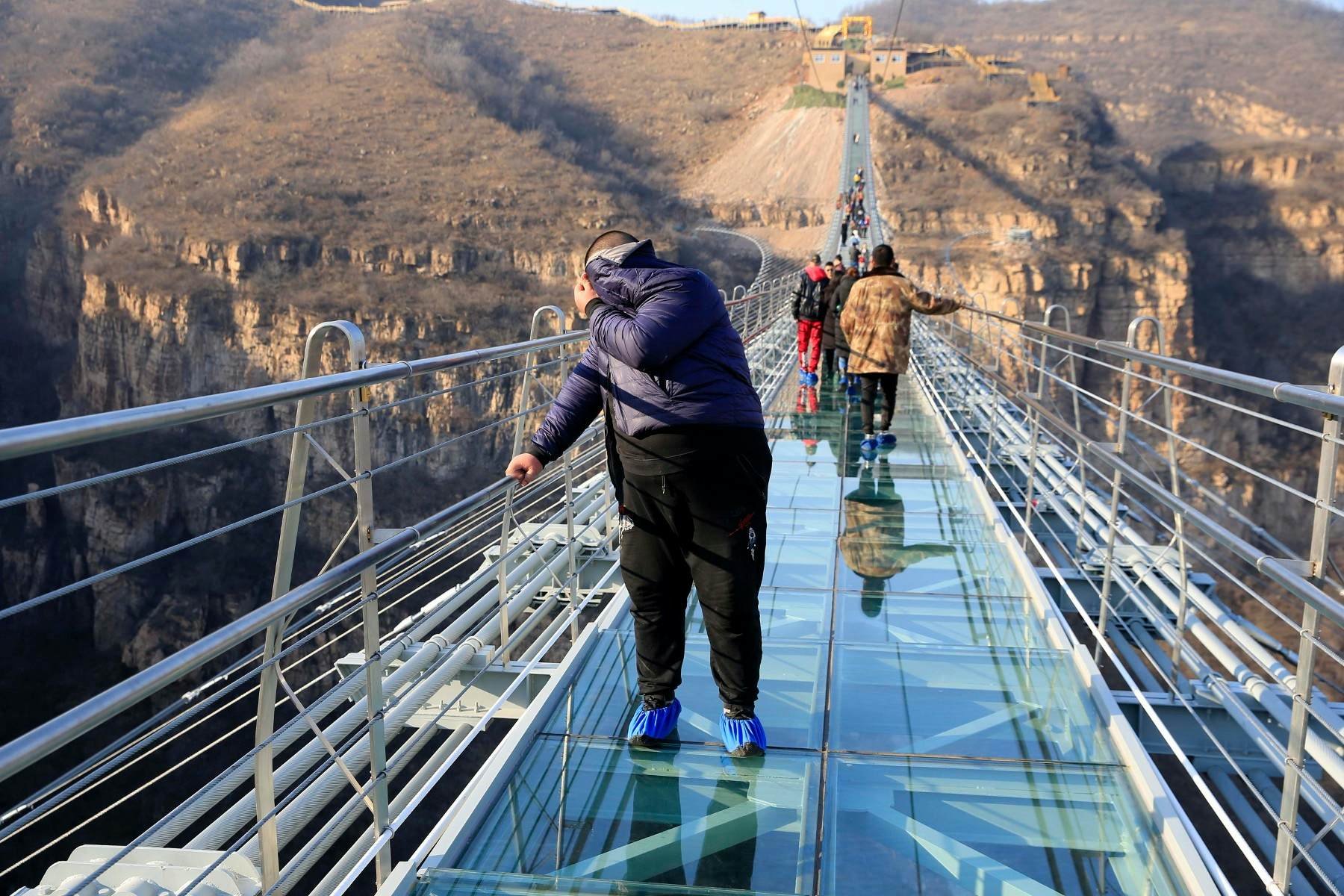 This Chinese region has closed its popular glass bridges for safety reasons